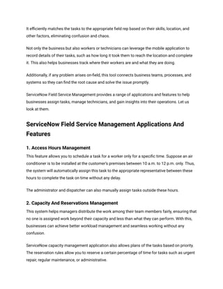 ServiceNow Field Service Management: Transforms Field Operations for ...