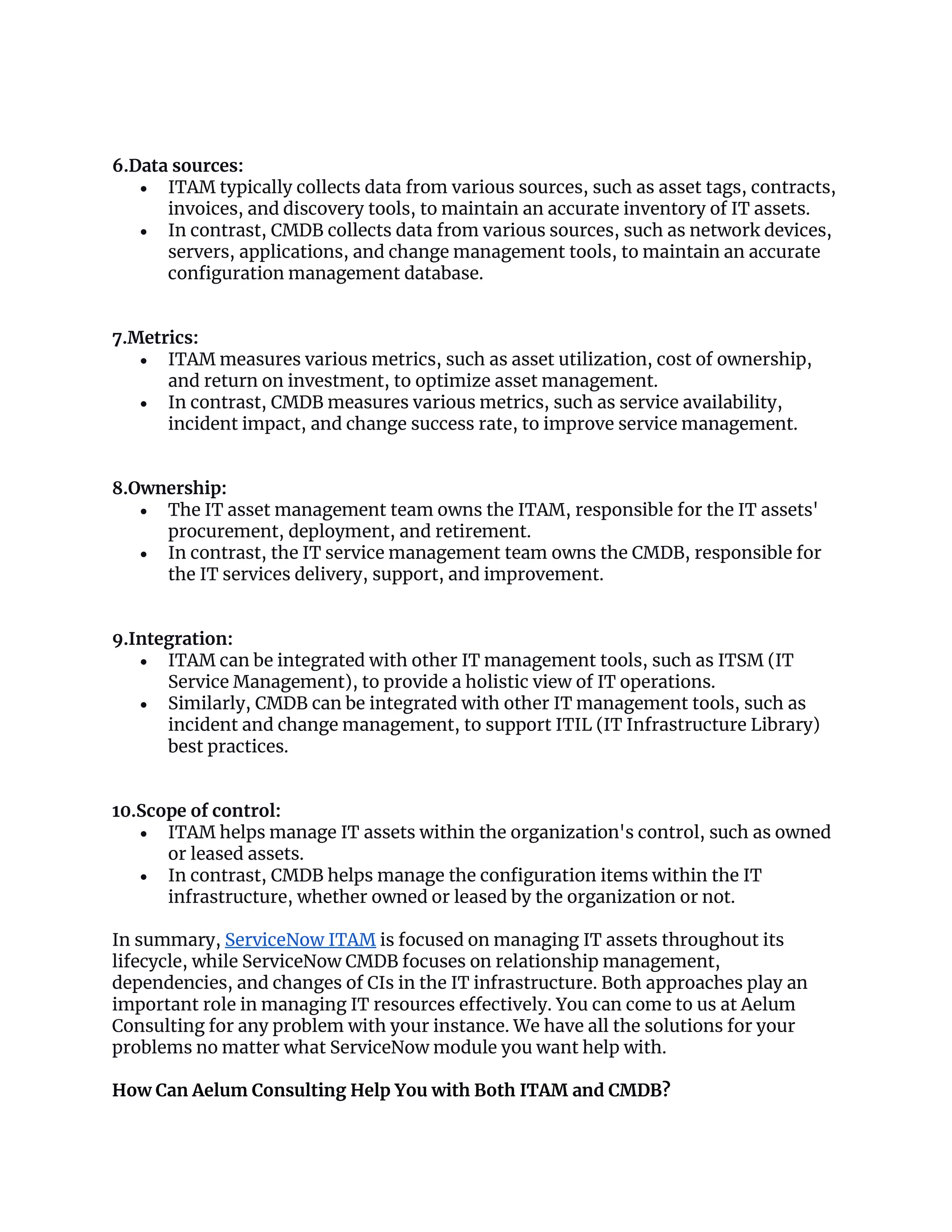 ServiceNow ITAM vs. CMDB - What are the Differences.pdf