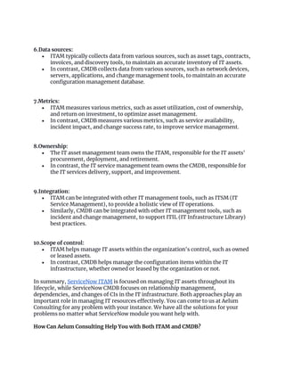 ServiceNow ITAM vs. CMDB - What are the Differences.pdf