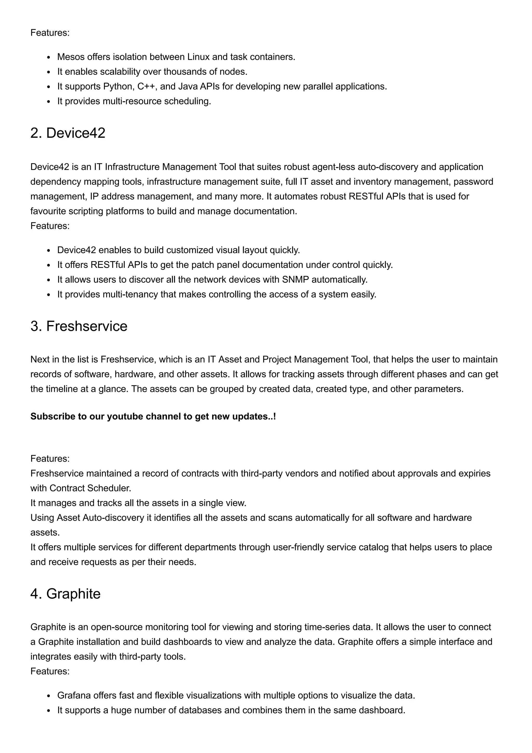 Servicenow it management tools | PDF