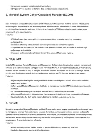 Servicenow it management tools | PDF