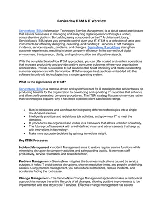 ServiceNow ITSM & IT Workflows.pdf