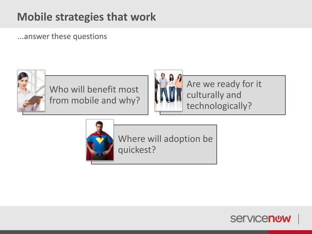 ServiceNow mobile roadmap December 2013 | PPT