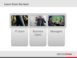 ServiceNow mobile roadmap December 2013 | PPT