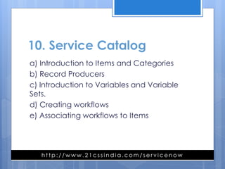 Servicenow online training | PPT