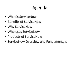 ServiceNow_Presentation_servicenow pptt | PPTX
