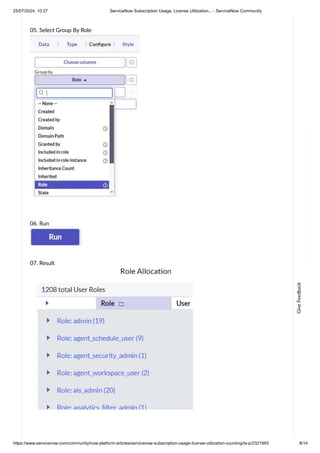 ServiceNow Subscription Usage, License Utilization, Counting Licensed ...