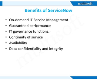 Service now training | PPTX