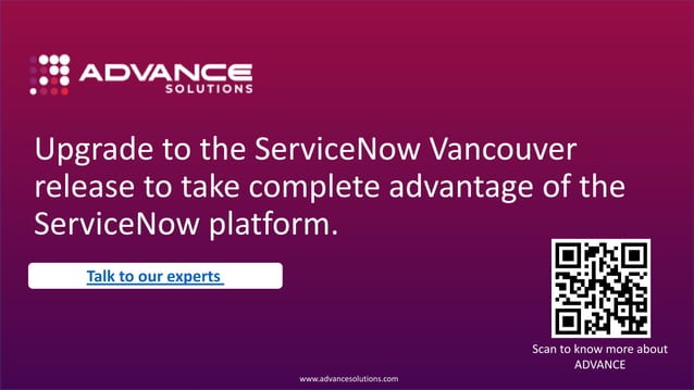 ServiceNow Vancover Release.pptx