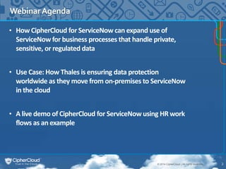 Webinar: Enable ServiceNow with Data Security, Visibility, and ...