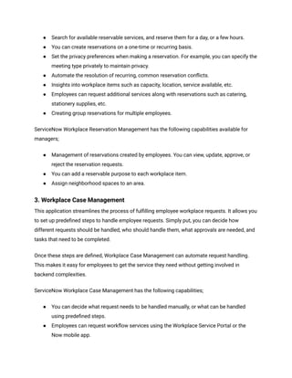 ServiceNow Workplace Service Delivery (WSD): Creating a Dynamic ...