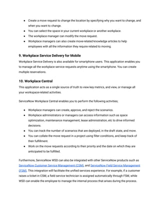 ServiceNow Workplace Service Delivery (WSD): Creating a Dynamic ...