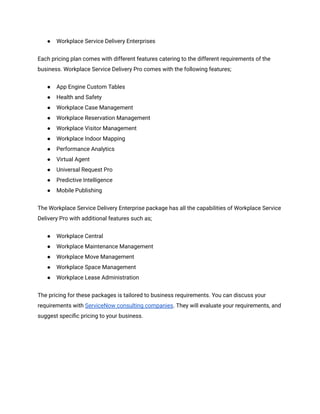 ServiceNow Workplace Service Delivery (WSD): Creating a Dynamic ...