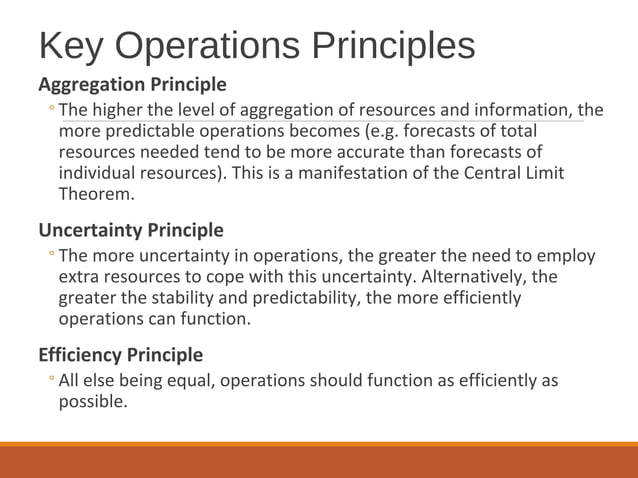 Service operation management 1 | PPT | Business | Business and Finance