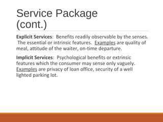 Service operation management 1 | PPT