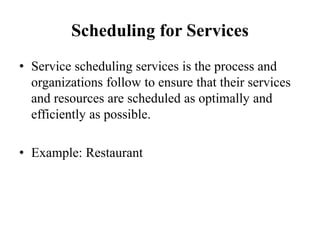 Service operations | PPTX