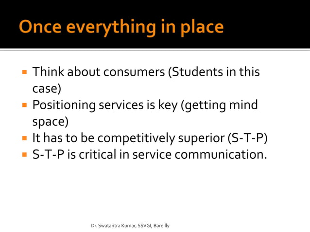 Service operations 2 | PPTX