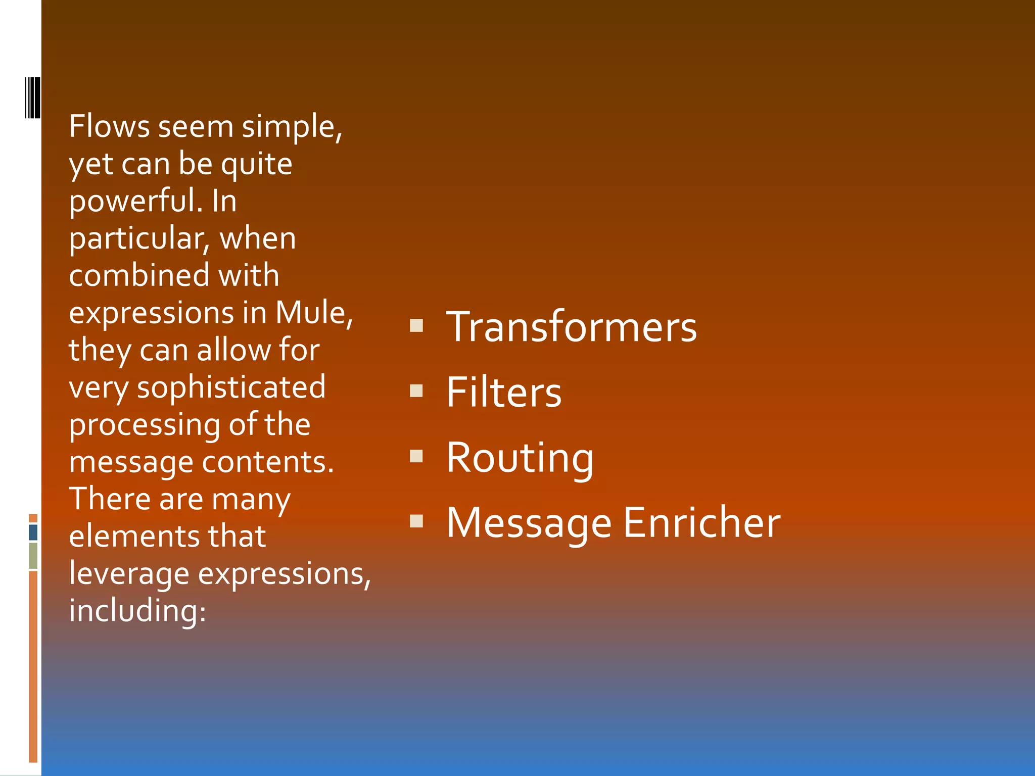 Service orchestration by using flows | PPTX