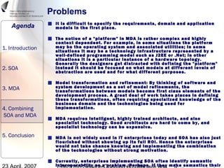 Service Oriented & Model Driven Architectures | PPT