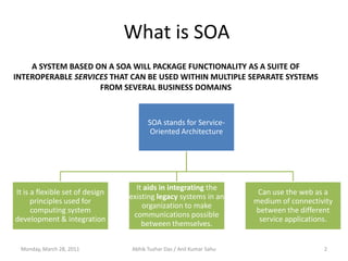 Service oriented architecture | PPTX