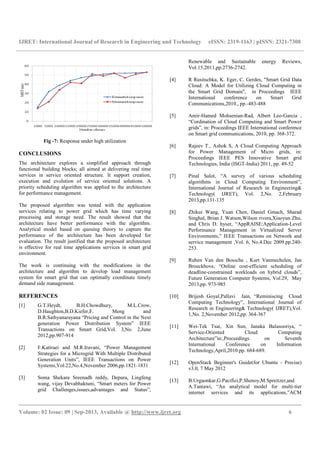 Service oriented cloud architecture for improved | PDF