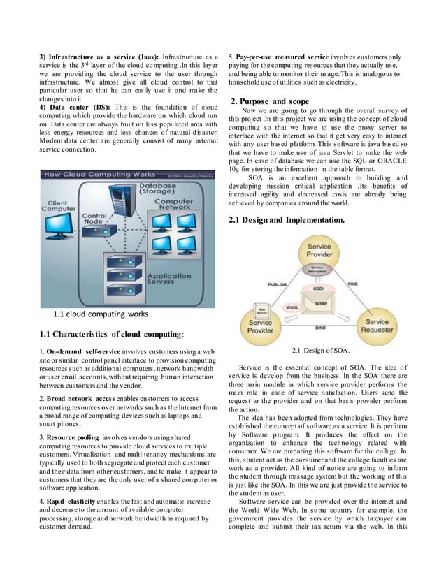 Service oriented cloud computing | PDF