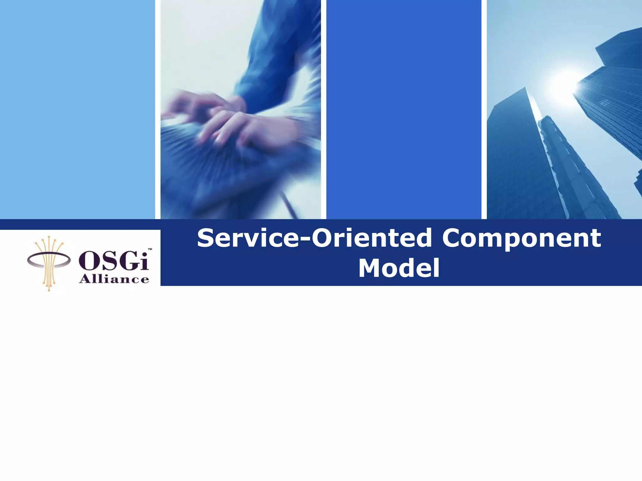 Service oriented component model | PPT