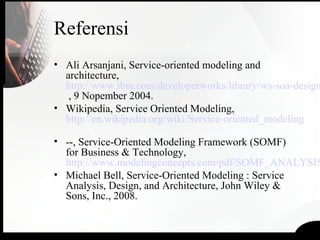 Service Oriented Modeling | PPT