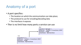 Service oriented programming with jolie part1 | PPT