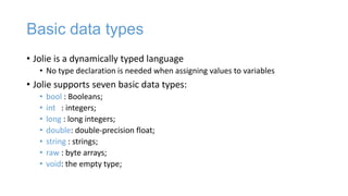 Service oriented programming with jolie part1 | PPT