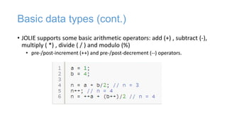 Service oriented programming with jolie part1 | PPT