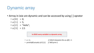 Service oriented programming with jolie part1 | PPT