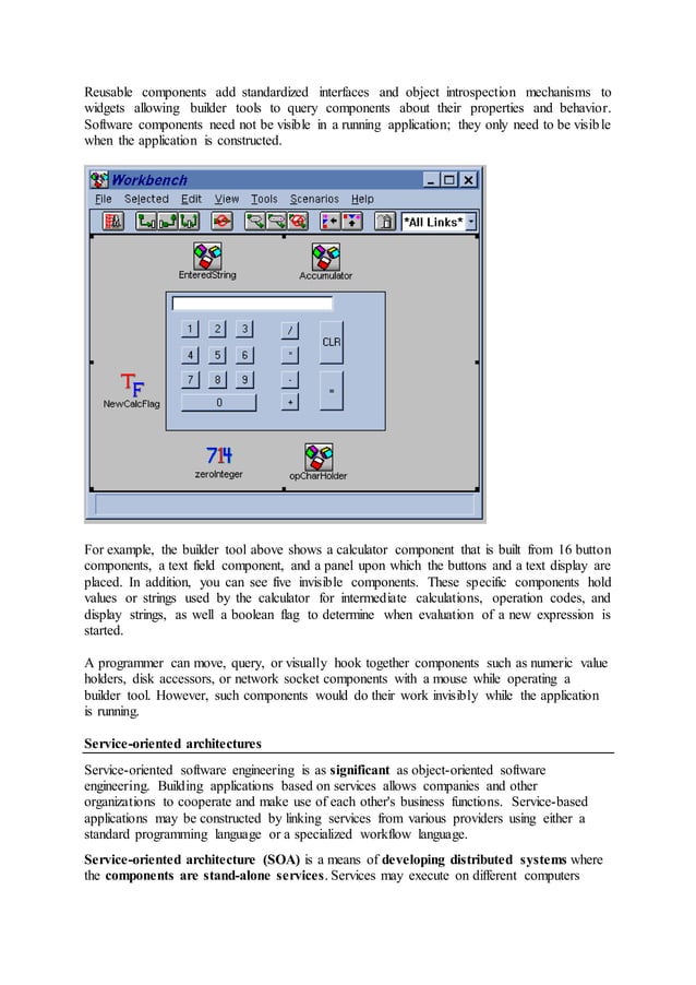 Service oriented software engineering | DOCX