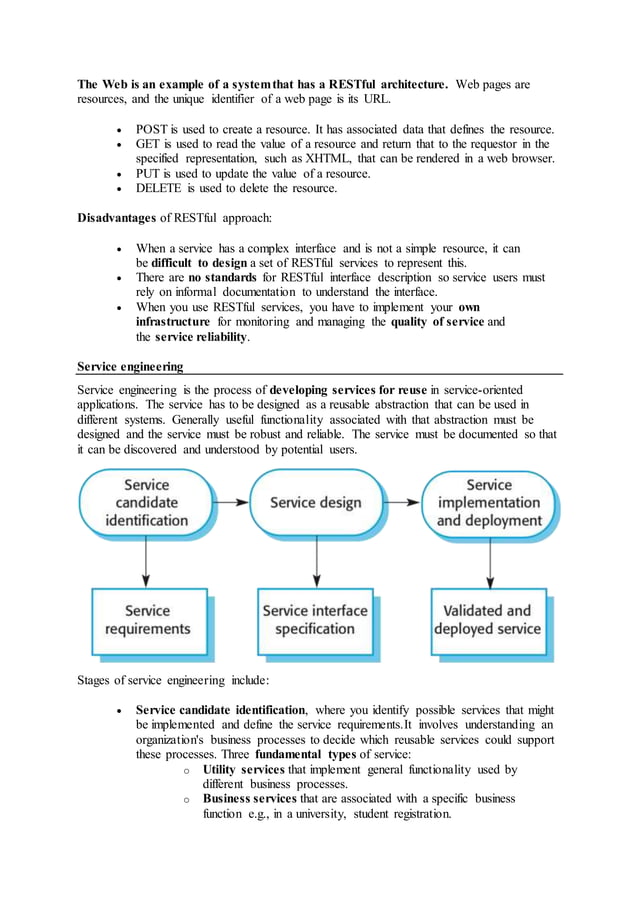 Service oriented software engineering | DOCX