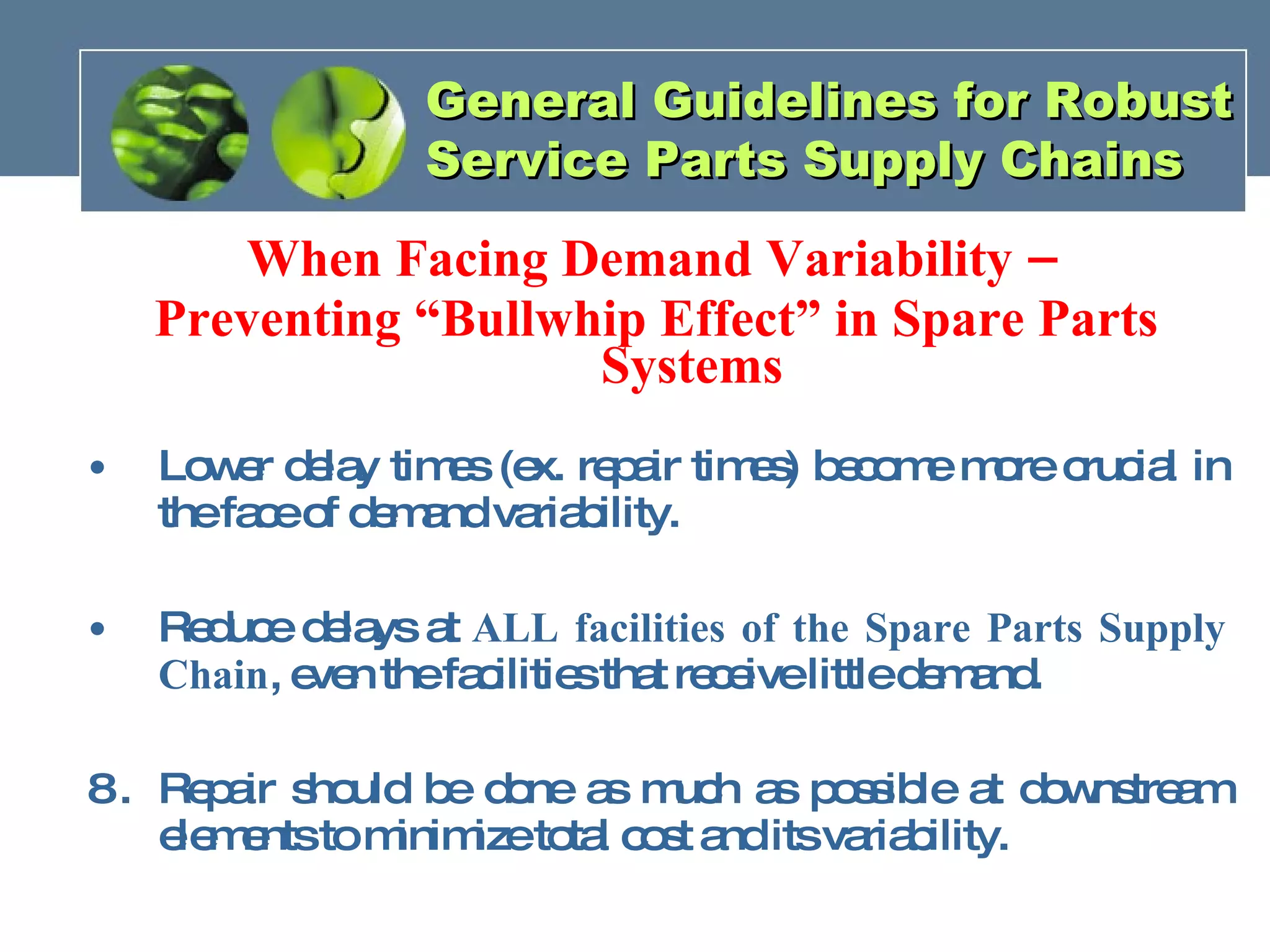 Service Parts Logistics | PPT