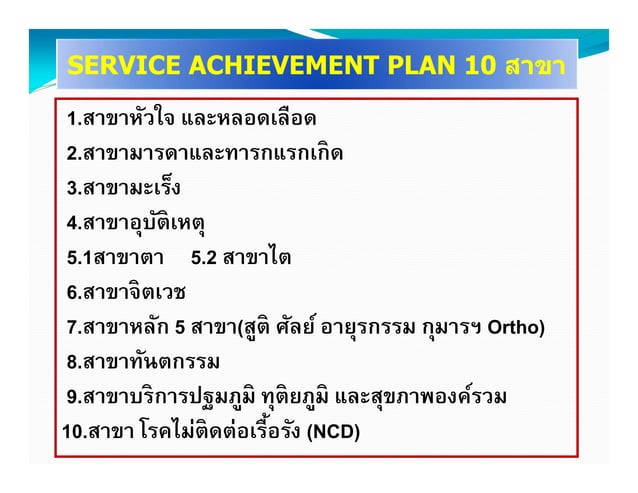 Service plan | PDF