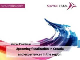 Technical aspects of the fiscalization in Croatia | PPTX