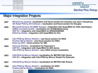 Service Plus Retail Automation | PPT
