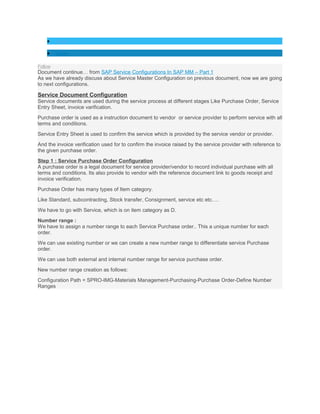 Service po part =2 | DOC