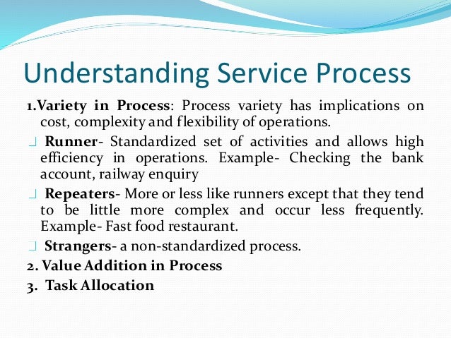 Service process