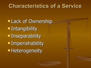 Service Product Presentation | PPT