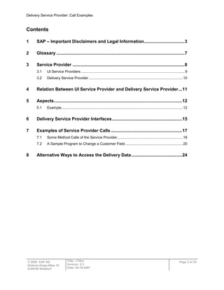 Service provider call_example | PDF