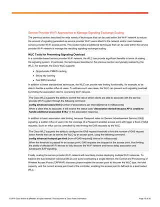 Service Provider Wi-Fi Networks: Scaling Signaling Transactions (White Paper) | PDF | Computer ...