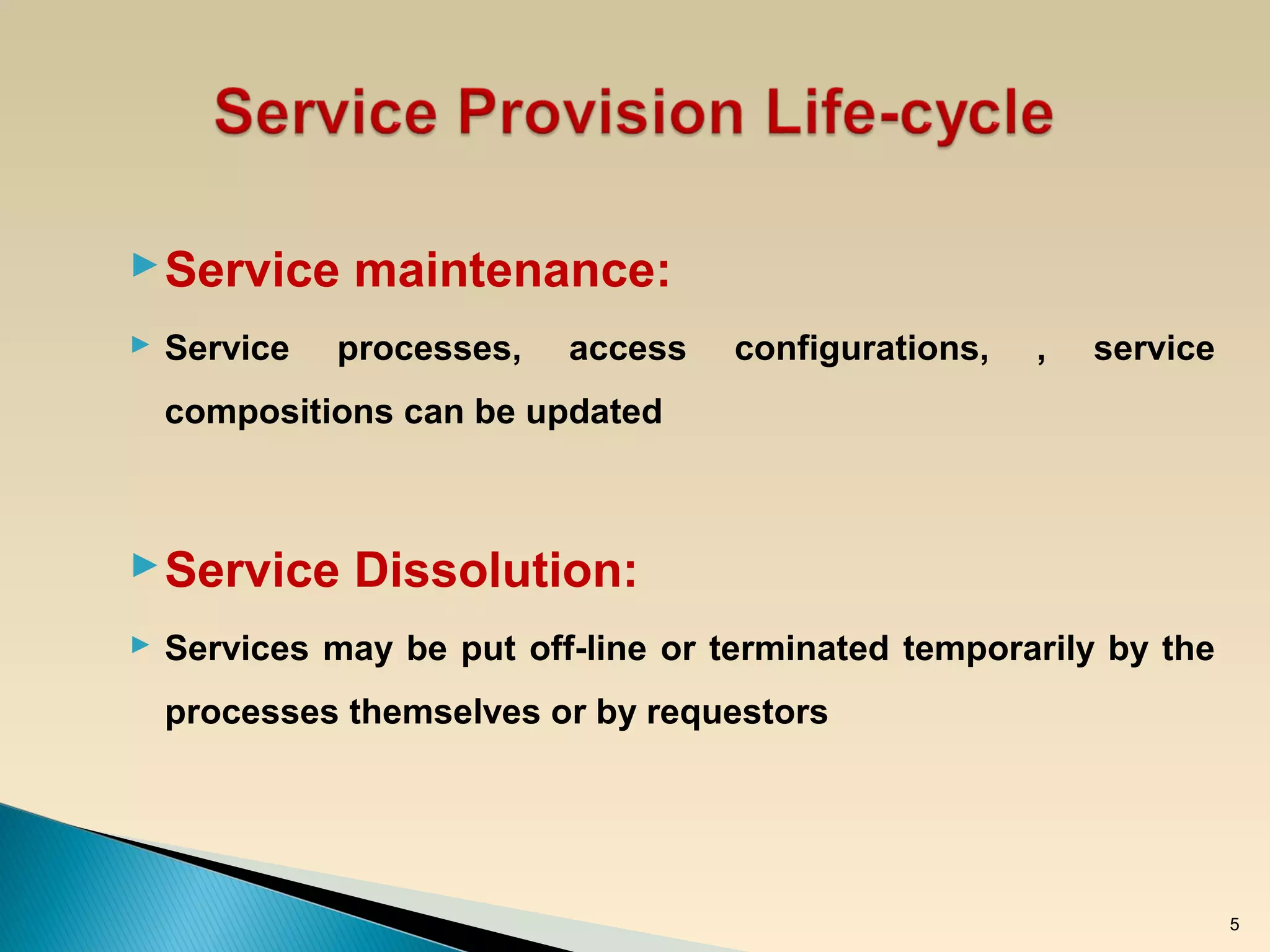 Service provision cycle | PPT