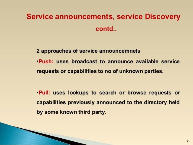 Service provision cycle