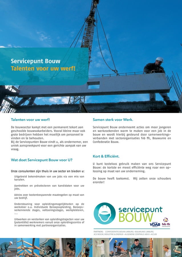 Servicepunt Bouw Limburg | PDF