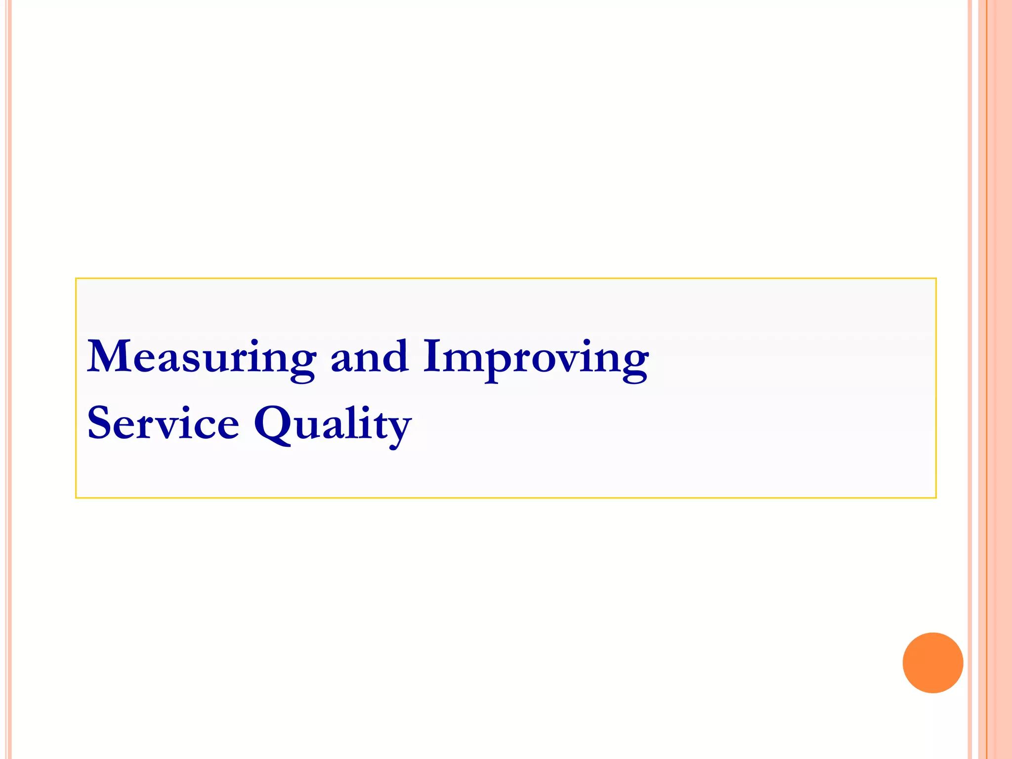 Service quality | PPTX