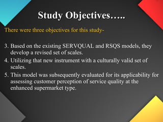 Service quality servqual model | PPT
