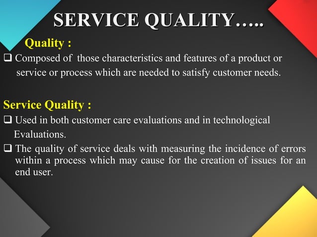 Service quality servqual model | PPT | Business | Business and Finance