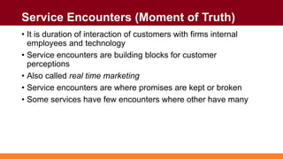 Service quality & encounter management | PPTX